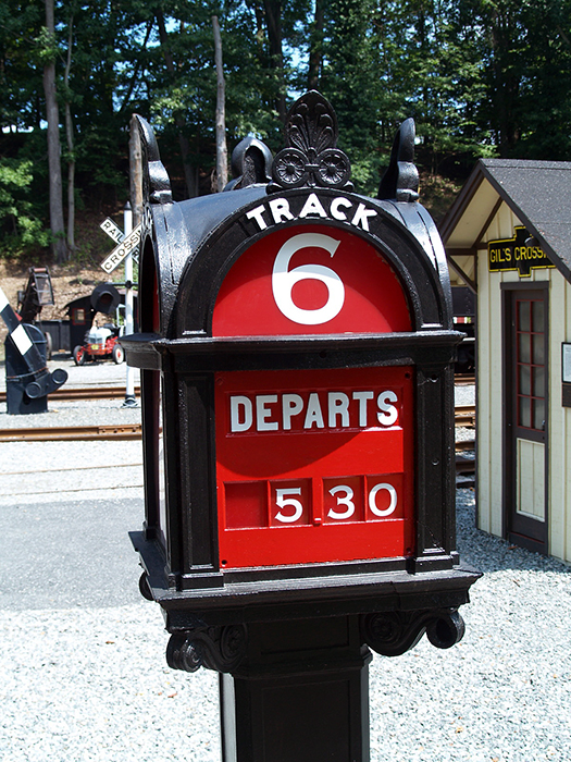 Pennsylvania Railroad Hutchinson Train Indicator (1910) – Whippany ...