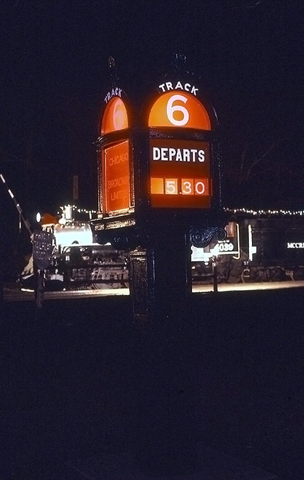 Pennsylvania Railroad Hutchinson Train Indicator (1910) – Whippany ...