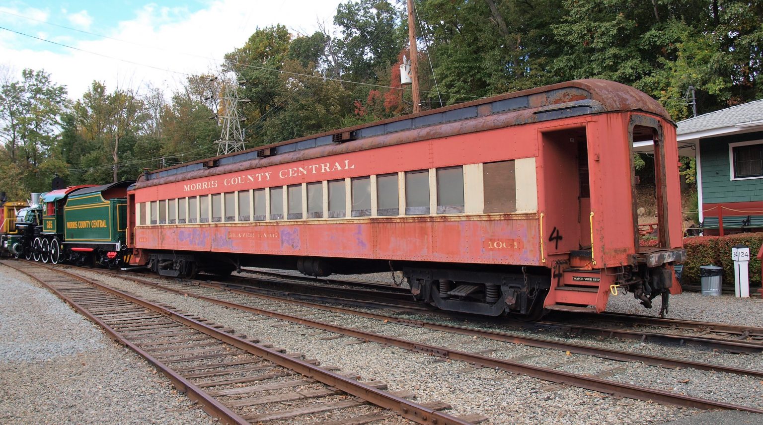 CNJ Coach 1001 – Whippany Railway Museum