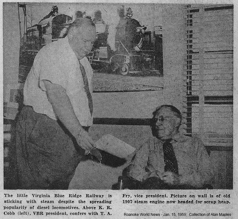 Virginia Blue Ridge Railway – Page 5 – Whippany Railway Museum