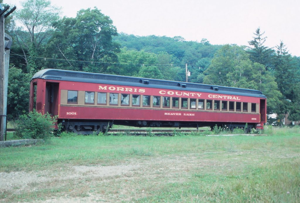 CNJ Coach 1001 – Whippany Railway Museum