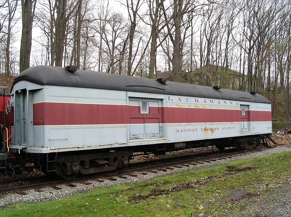 Lackawanna Mail Storage Car #2037 – Whippany Railway Museum