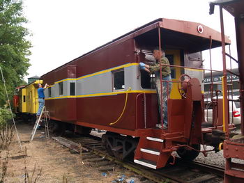 Erie Lackawanna Bay-Window Caboose No. C372 – Whippany Railway Museum